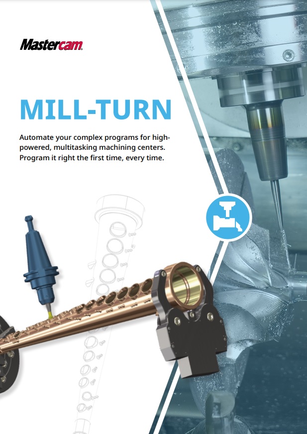 MASTERCAM MILL-TURN – COLLA Ltd.